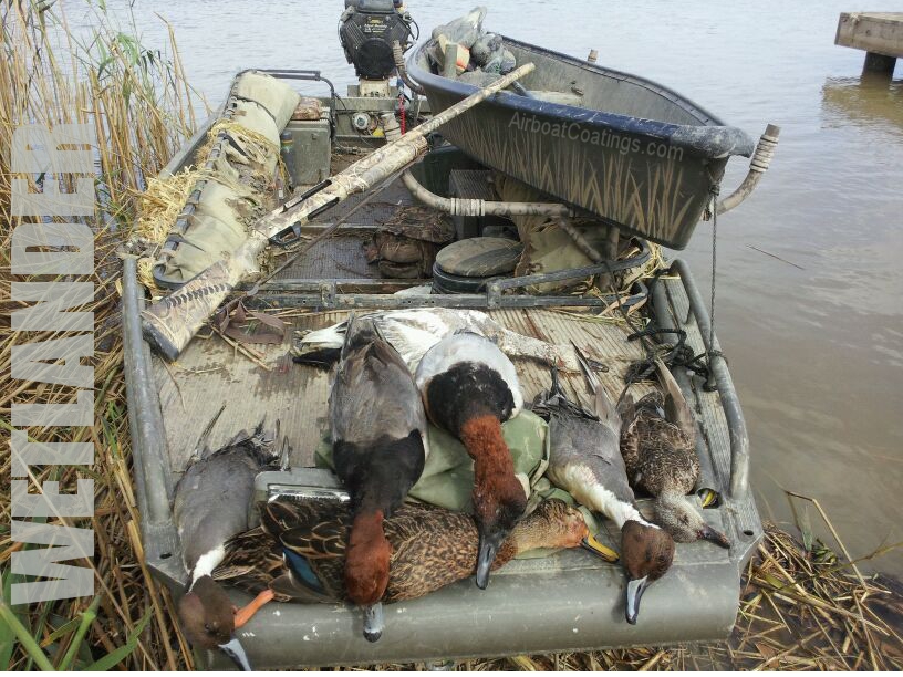 The best bottom paint for your duck boat | Wetlander makes duck boats ...